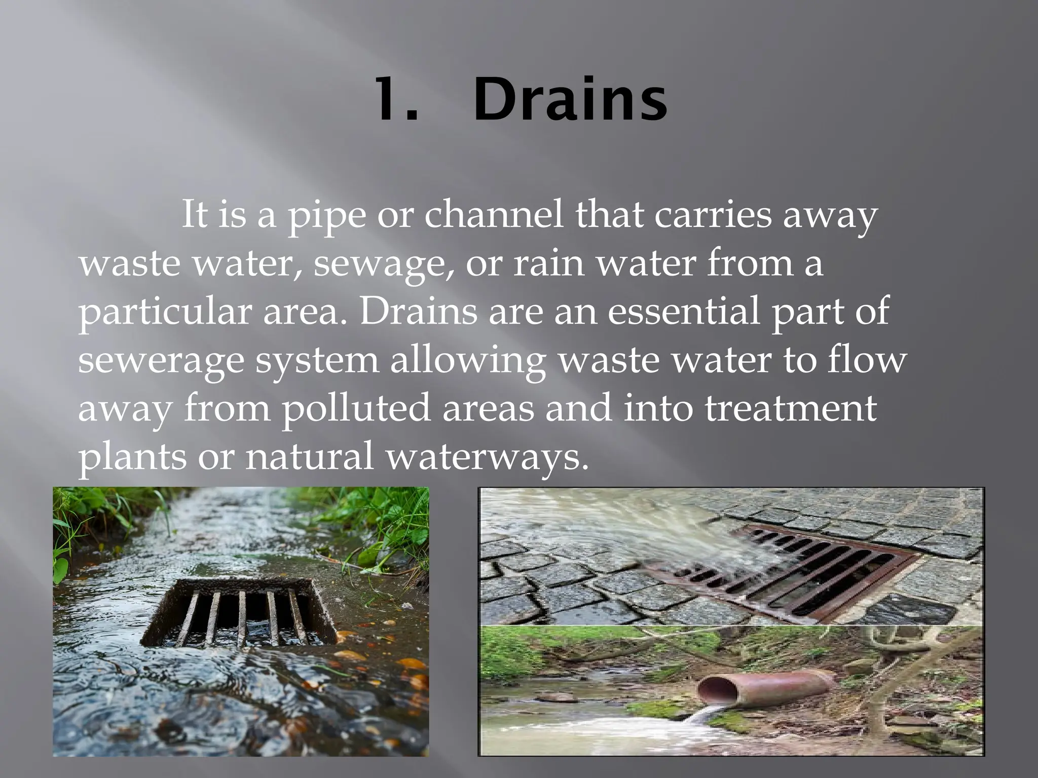 SEWERAGE SYSTEM COMPONENTS BY STUDENTS .pptx