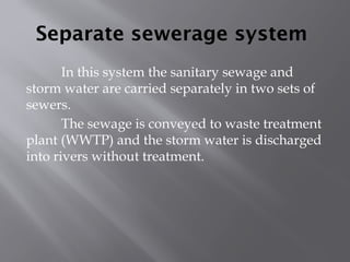 SEWERAGE SYSTEM COMPONENTS BY STUDENTS .pptx