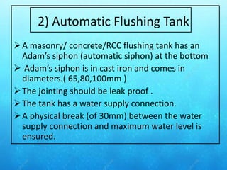 Sewer appurtenances | PPTX