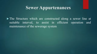 Sewer appurtenances [recovered] | PPT
