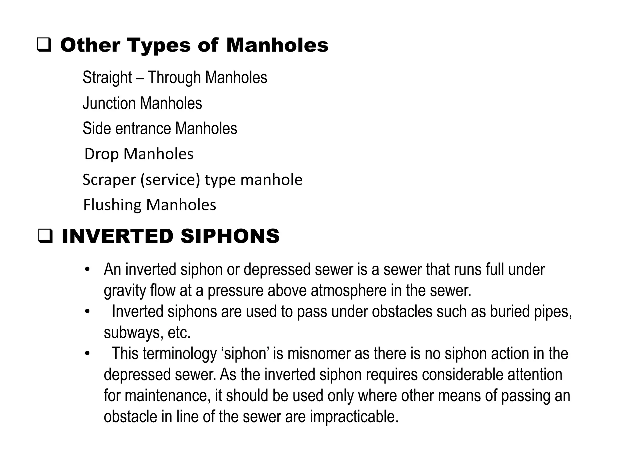 Sewer joints of pipes, sewer appurtenances, storm water drainage.pptx