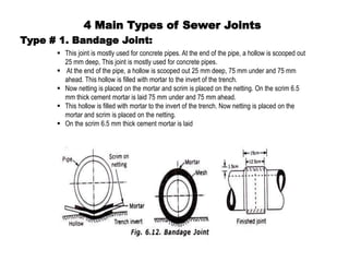 Sewer joints of pipes, sewer appurtenances, storm water drainage.pptx