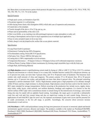 SEWER REHABILITATION / REPLACEMENT FOR RCC PIPES WITH INTERNAL LINING | PDF