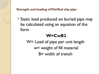 Sewer pipe and its types and uses .pptx