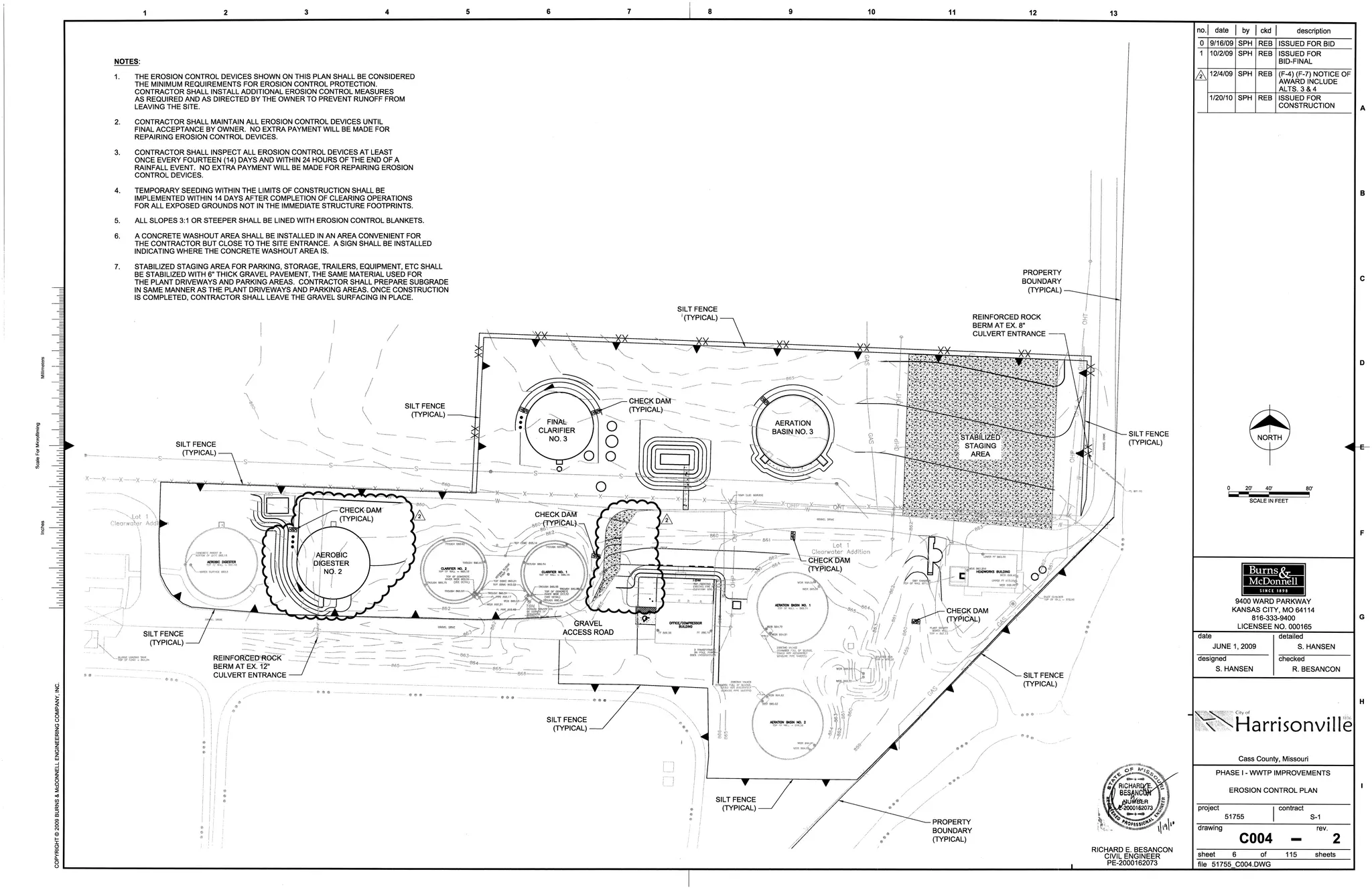 Sewer plant s ite plan new old | PDF