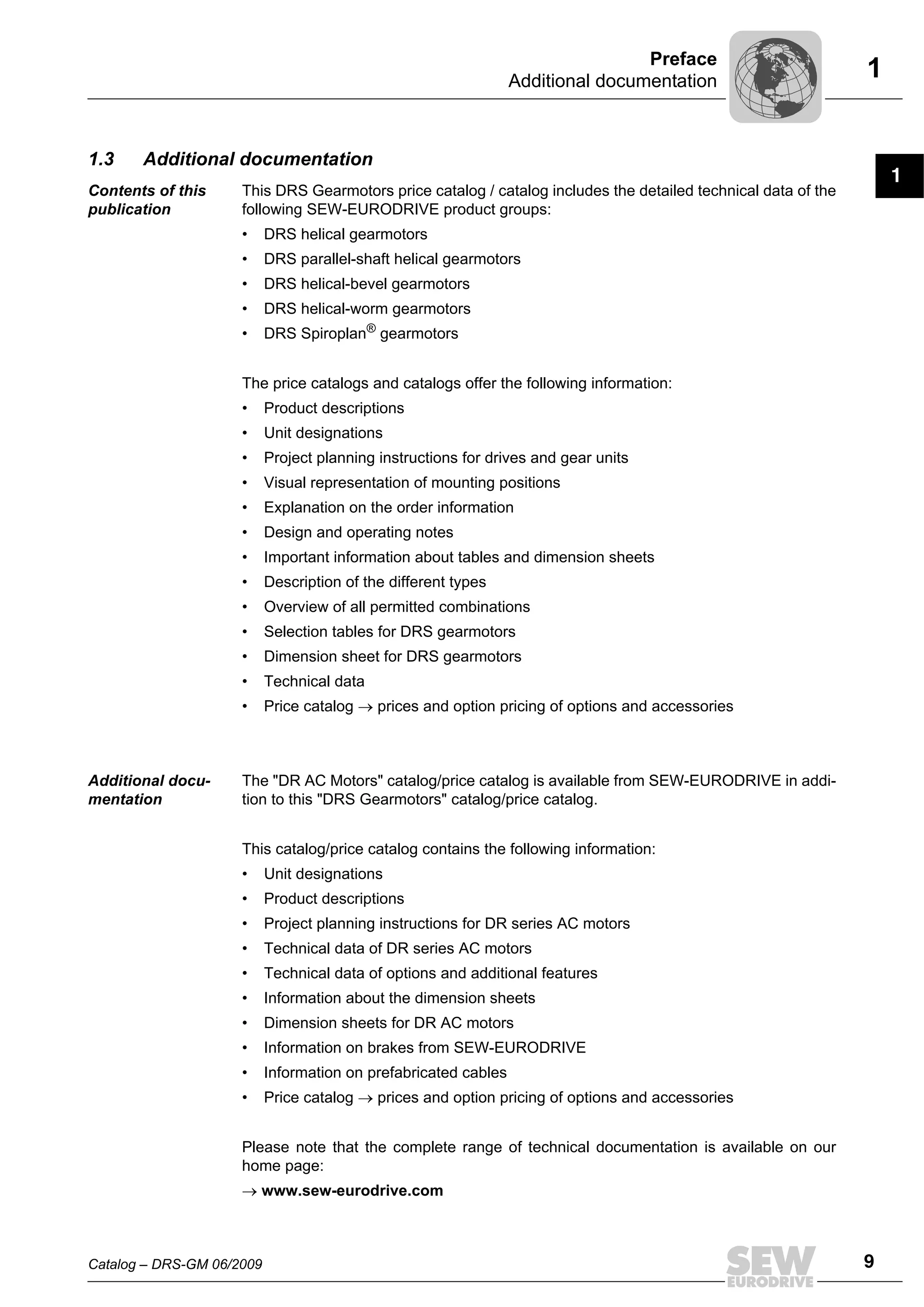 Catalog Sew-Eurodrive | PDF