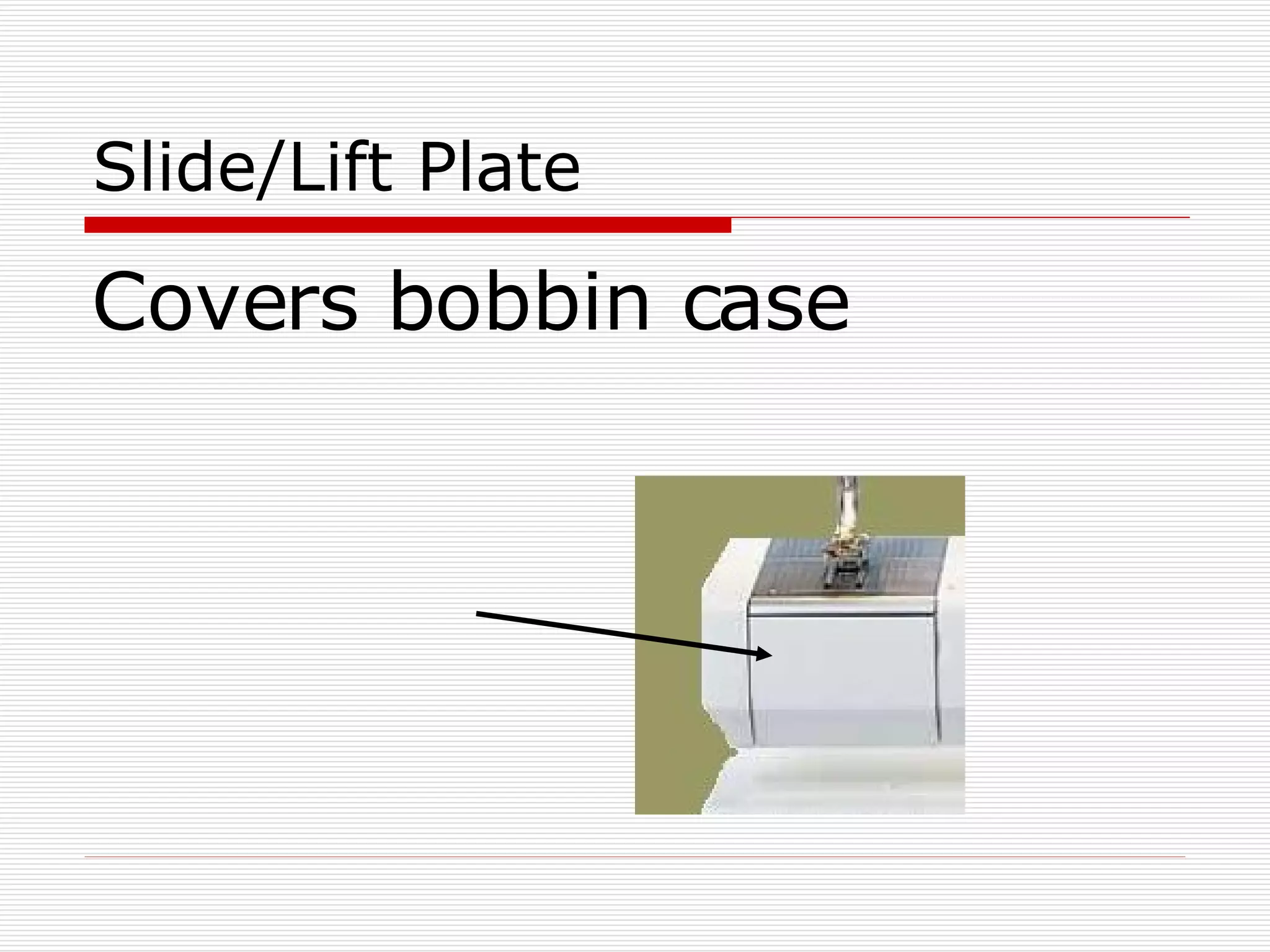 Sewing Machine Vocabulary | PPT