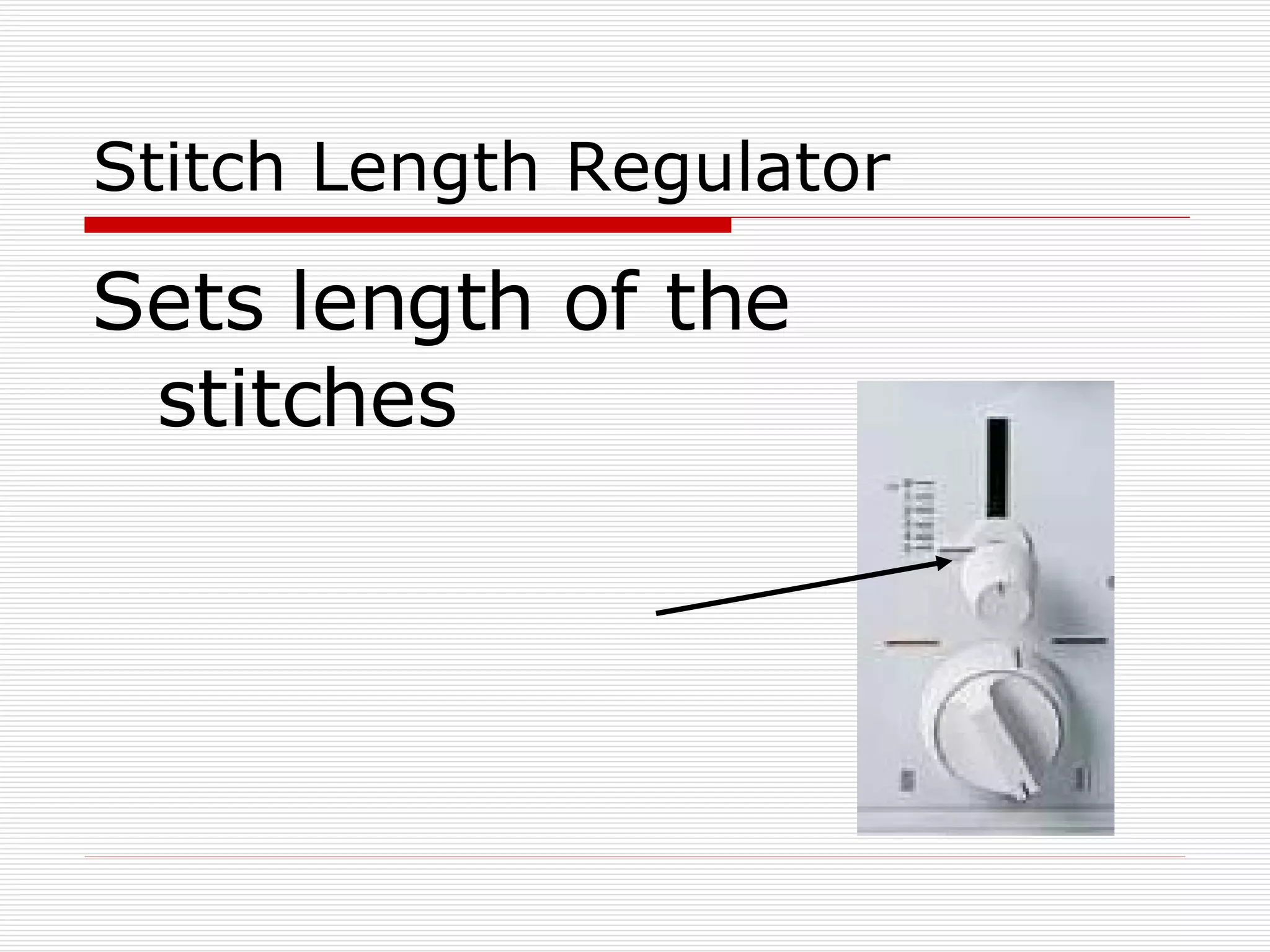 Sewing Machine Vocabulary | PPT