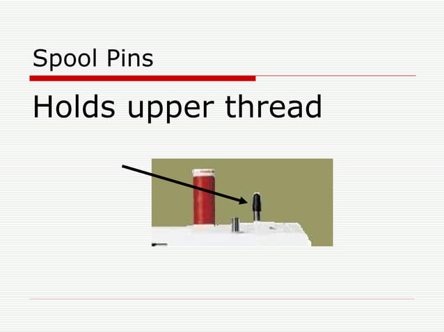 Sewing Machine Vocabulary | PPT | Needlework | Arts and Crafts