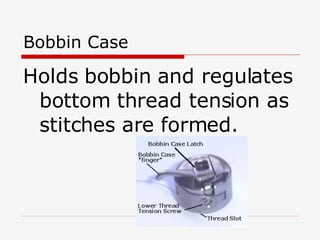 Sewing Machine Vocabulary | PPT
