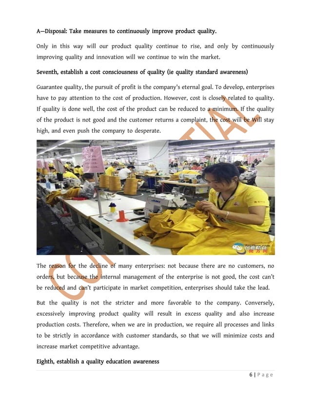 LEAN MANUFACTURING IN APPAREL INDUSTRY | PDF
