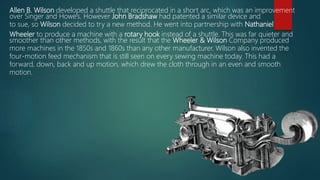 History of Sewing machine | PPTX