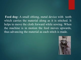 Sewing machine | PPTX