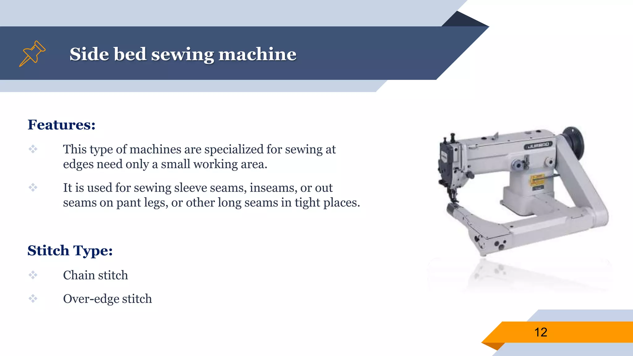 Sewing machine fundamentals, principles of stitching | PPTX