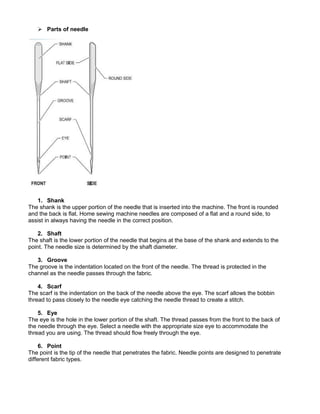 Sewing needle | DOCX