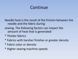 Sewing problem | PPTX | Needlework | Arts and Crafts