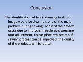 Sewing problem | PPTX | Needlework | Arts and Crafts