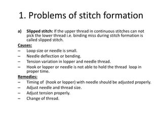Sewing problems | PPTX