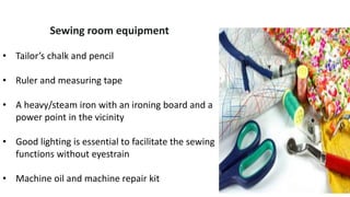 Sewing room | PPTX
