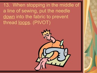 Sewing Rules | PPT