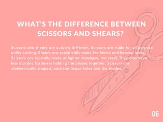 Sewing scissors | PDF