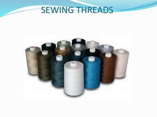 Sewing thread production line | PPTX