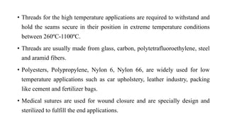 SEWING THREADS | PPTX