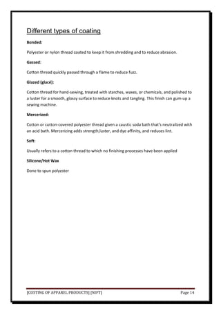 Sewing threads1 | PDF