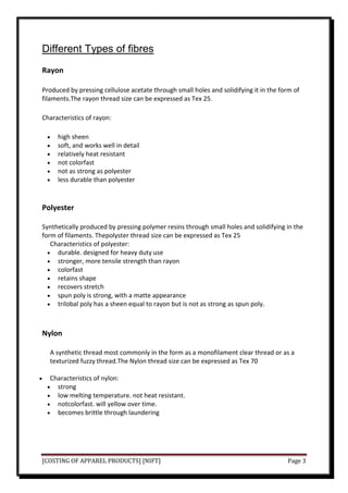 Sewing threads1 | PDF