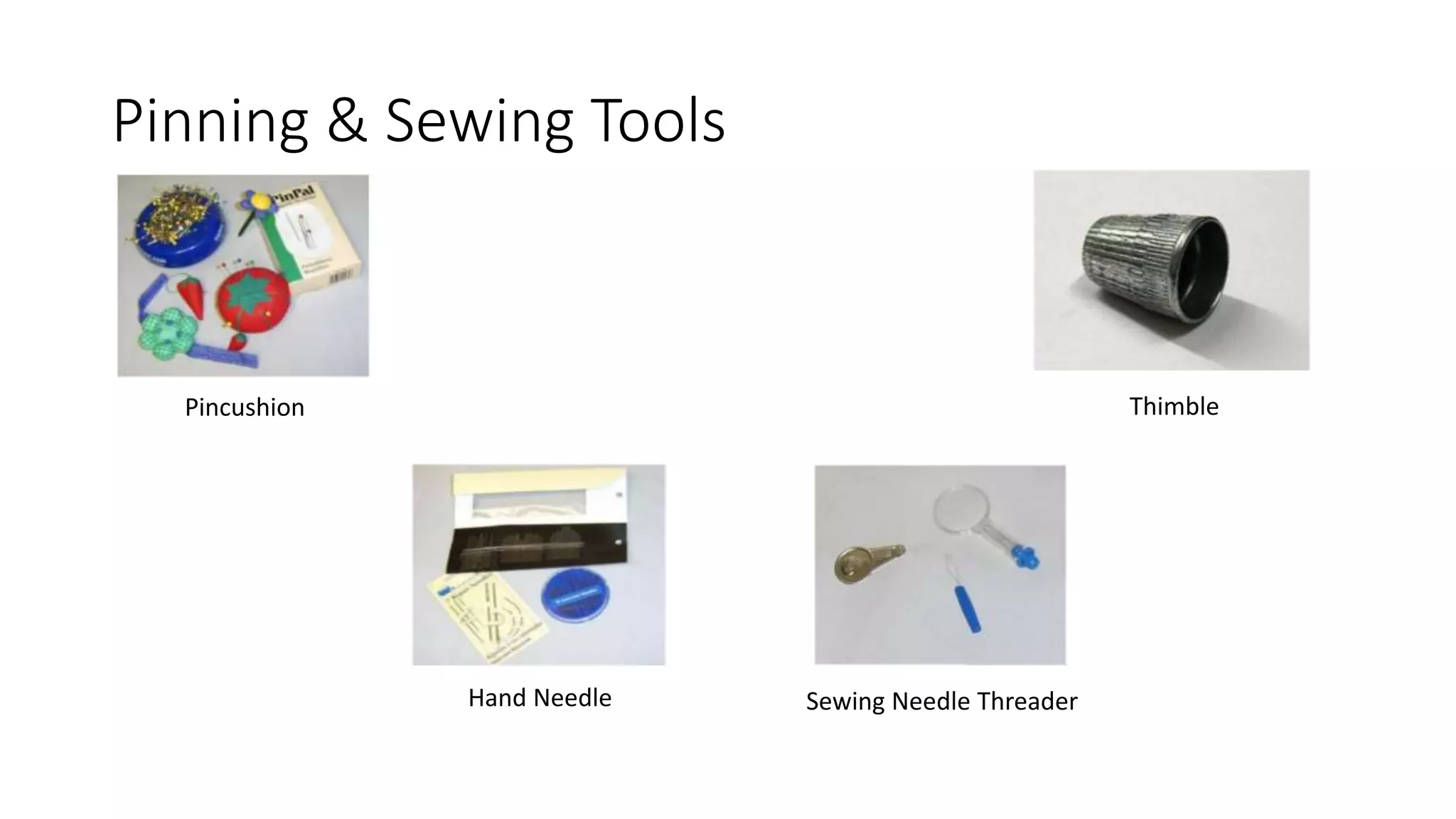 Sewing tools and EQUIPMENT (Credit to Deped) | PPTX