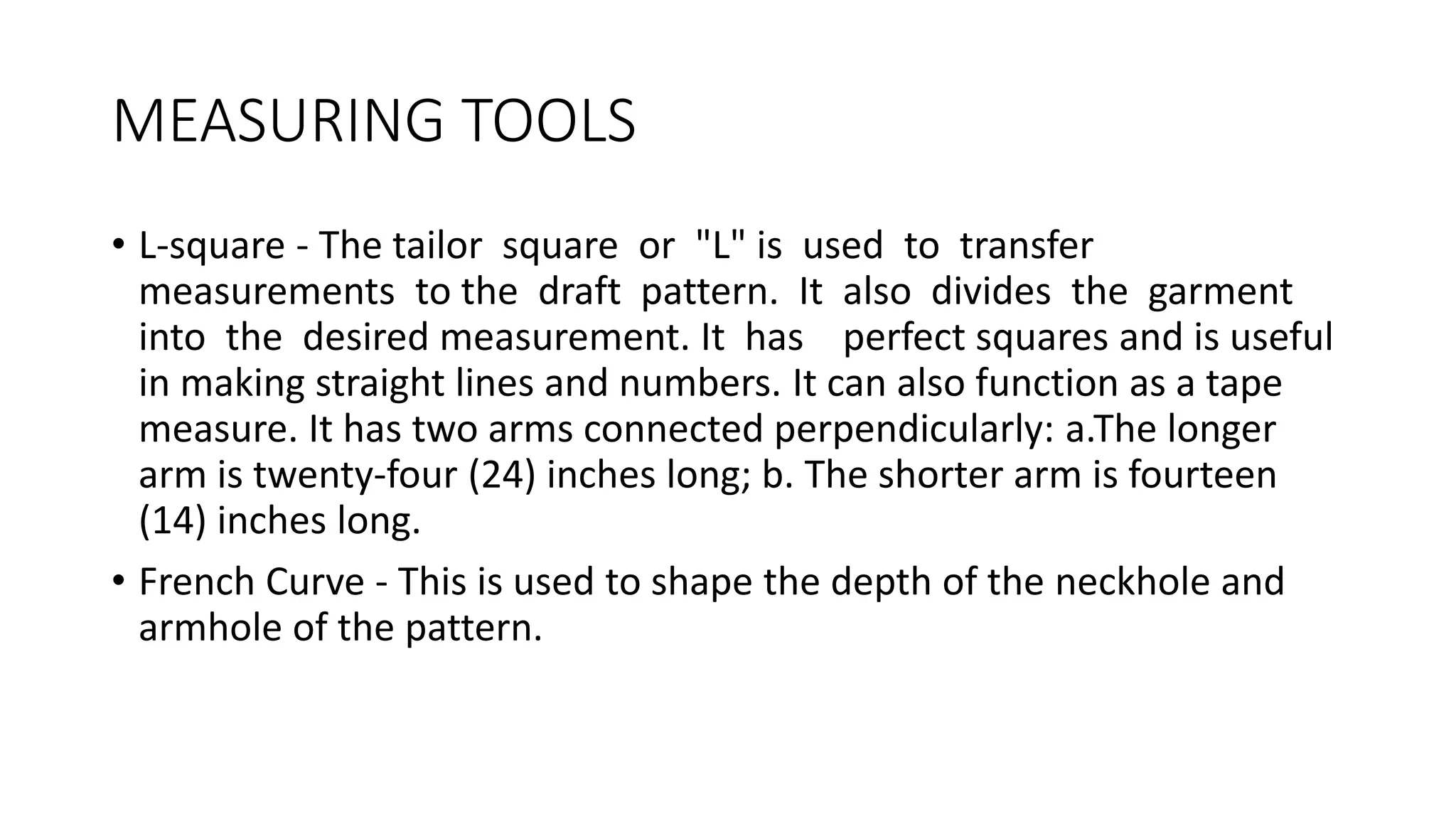 Sewing tools and EQUIPMENT (Credit to Deped) | PPTX