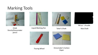 Sewing tools and EQUIPMENT (Credit to Deped) | PPTX