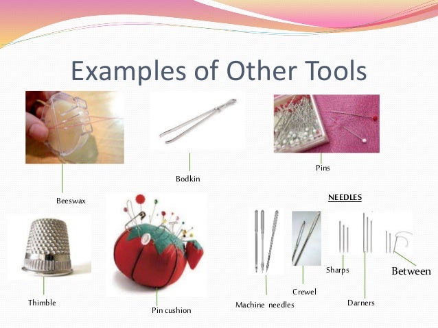 Sewing Tools Powerpoint
