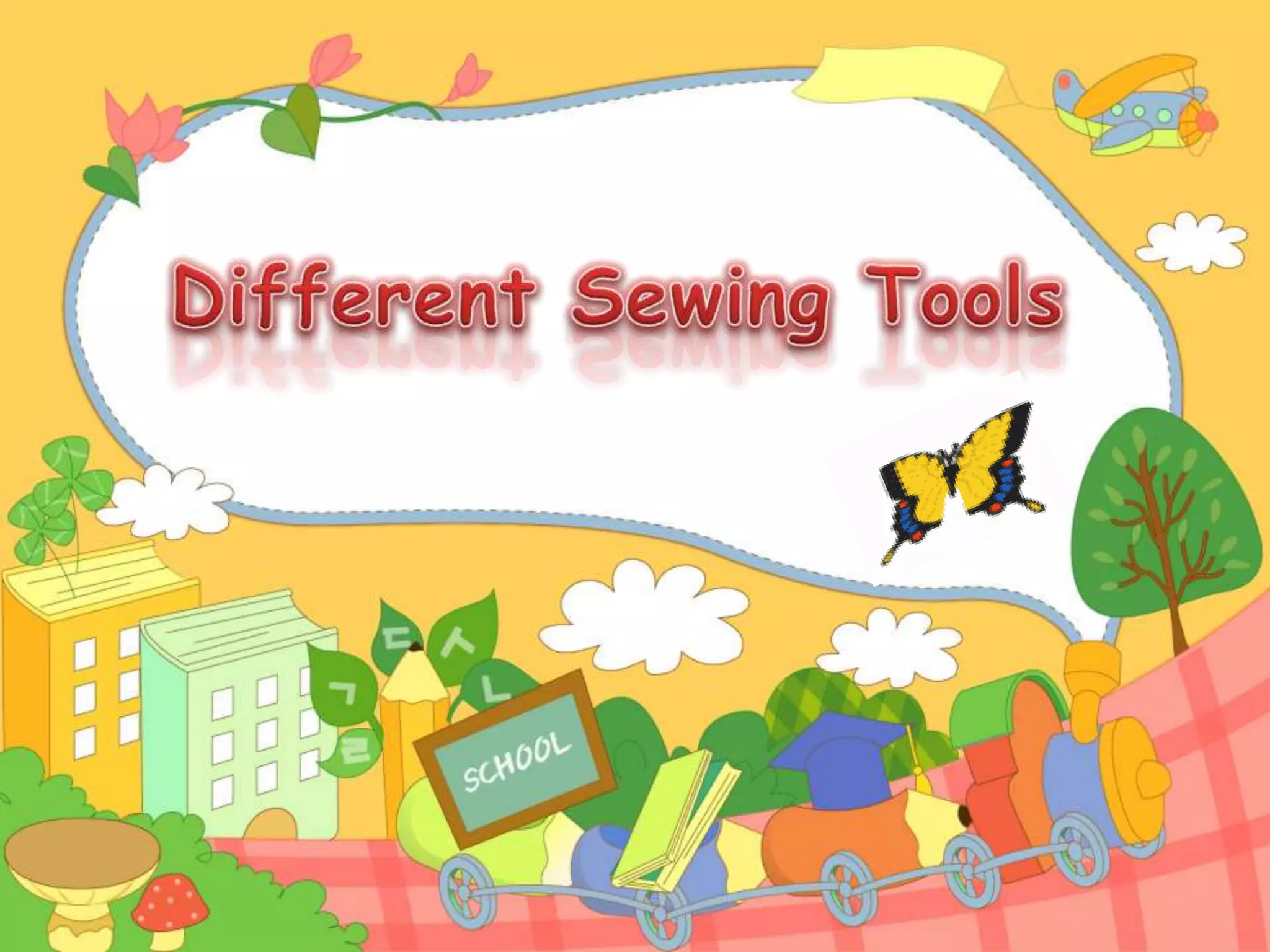 Sewing tools ppt | PPTX