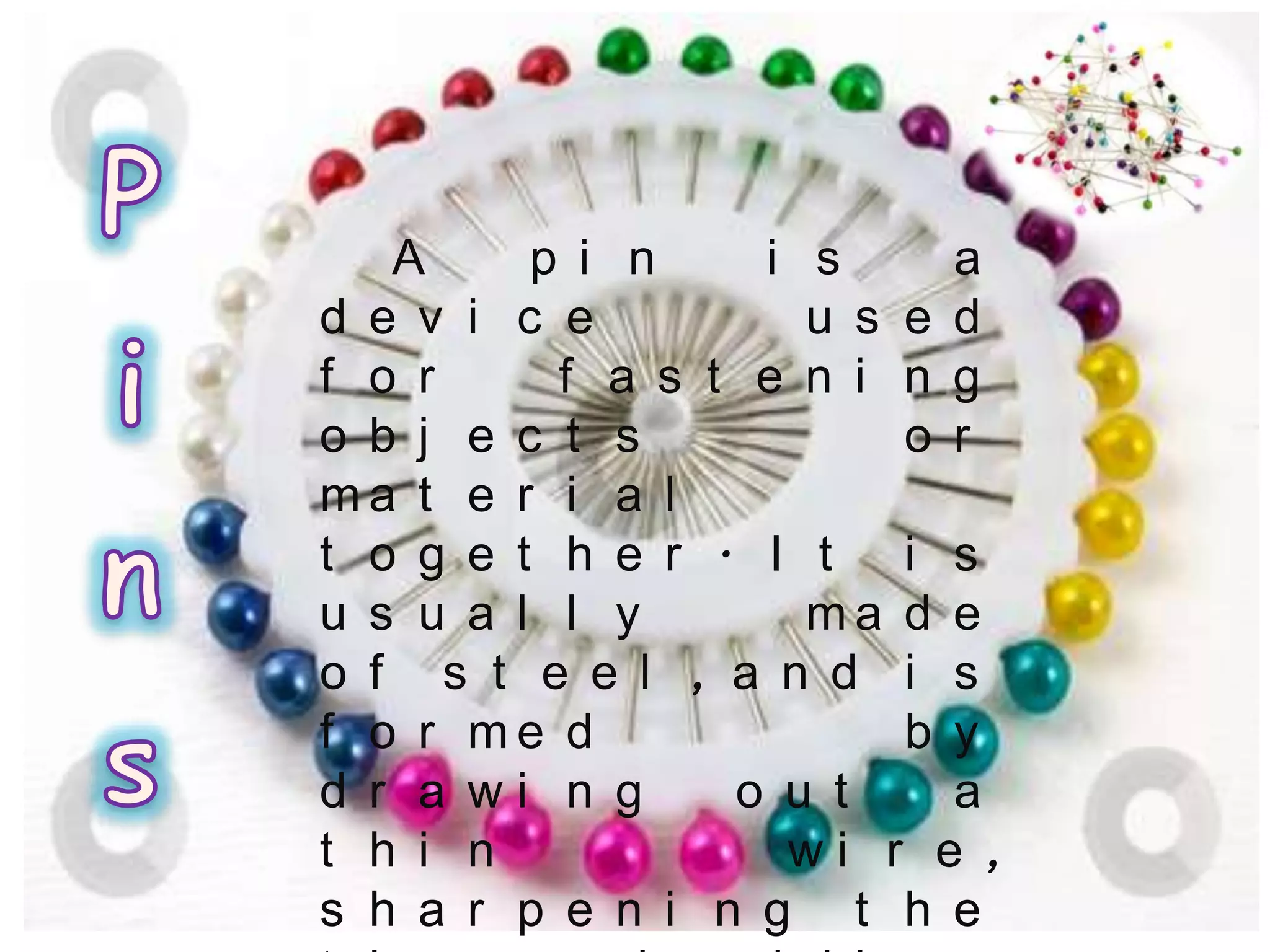 Sewing tools ppt | PPTX