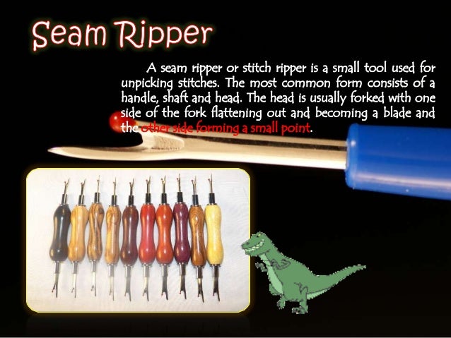 Sewing Tools Ppt