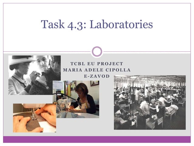 Sewing workflow | PPTX