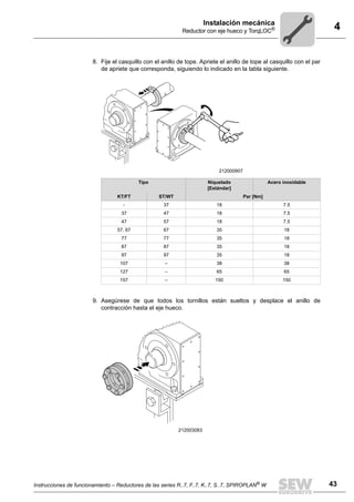 Sew instrucciones de montaje y mtto | PDF