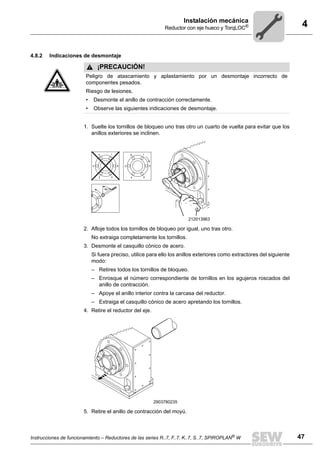 Sew instrucciones de montaje y mtto | PDF