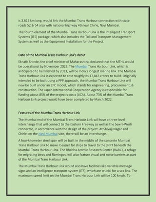 Sewri-Navi Mumbai Sea Link.pdf | Civil Engineering Industry | Industries