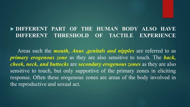 Sex And Senses Pptx