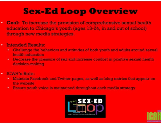 SexEdLoop Case Study - ICAH | PDF | Sexual Health | Diseases and Conditions