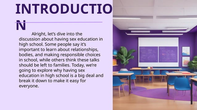 Sex Education For High School Learners Ppt Pptx