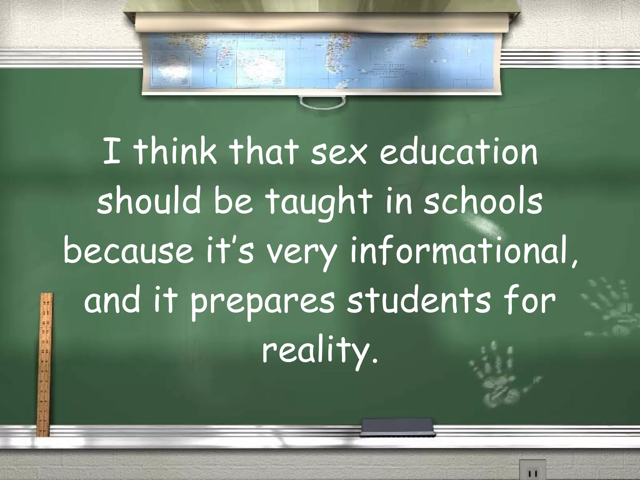 Sex Education In Schools1 Ppt