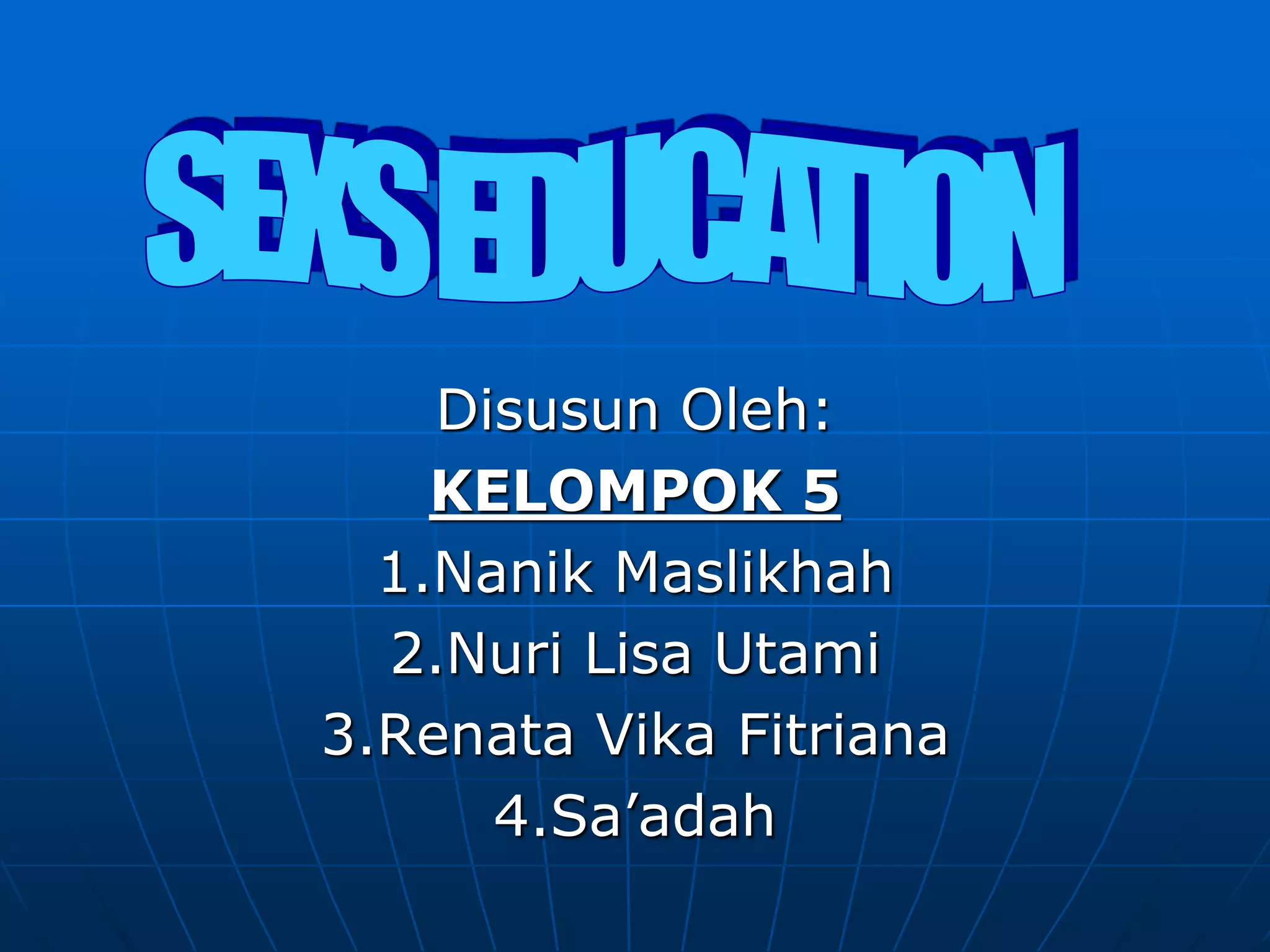 Sex Education1 1 Ppt