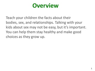 Sex Education | PPTX