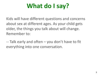 Sex Education | PPTX