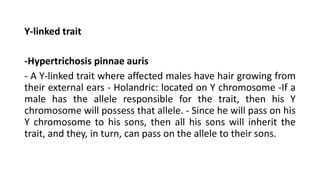 Topic: "Sex-Linkage and Recombination" | PPTX