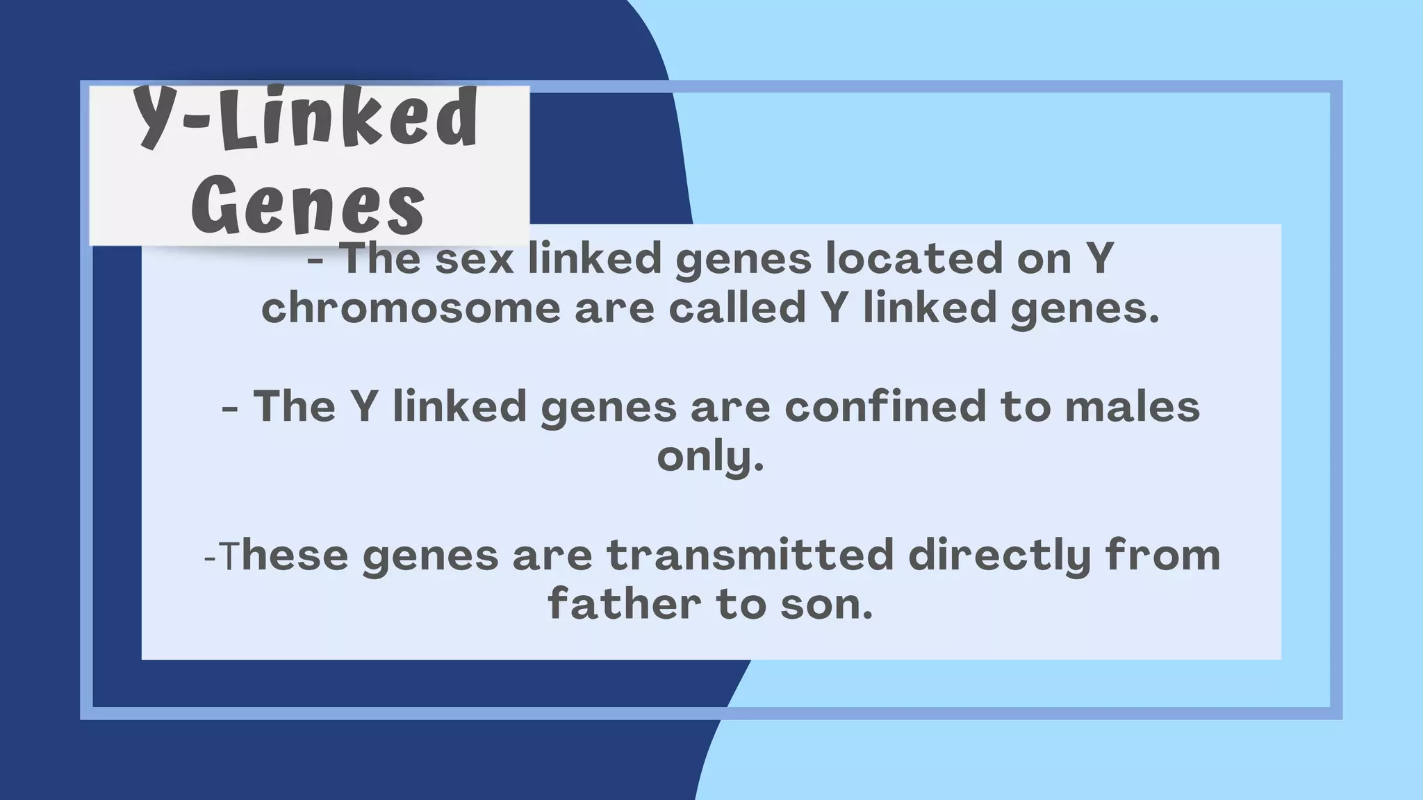 Sex Linked Genes Pptx