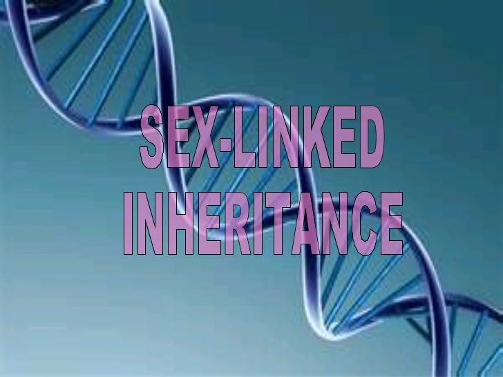 Sex Linked Inheritance By Puzon And Tope